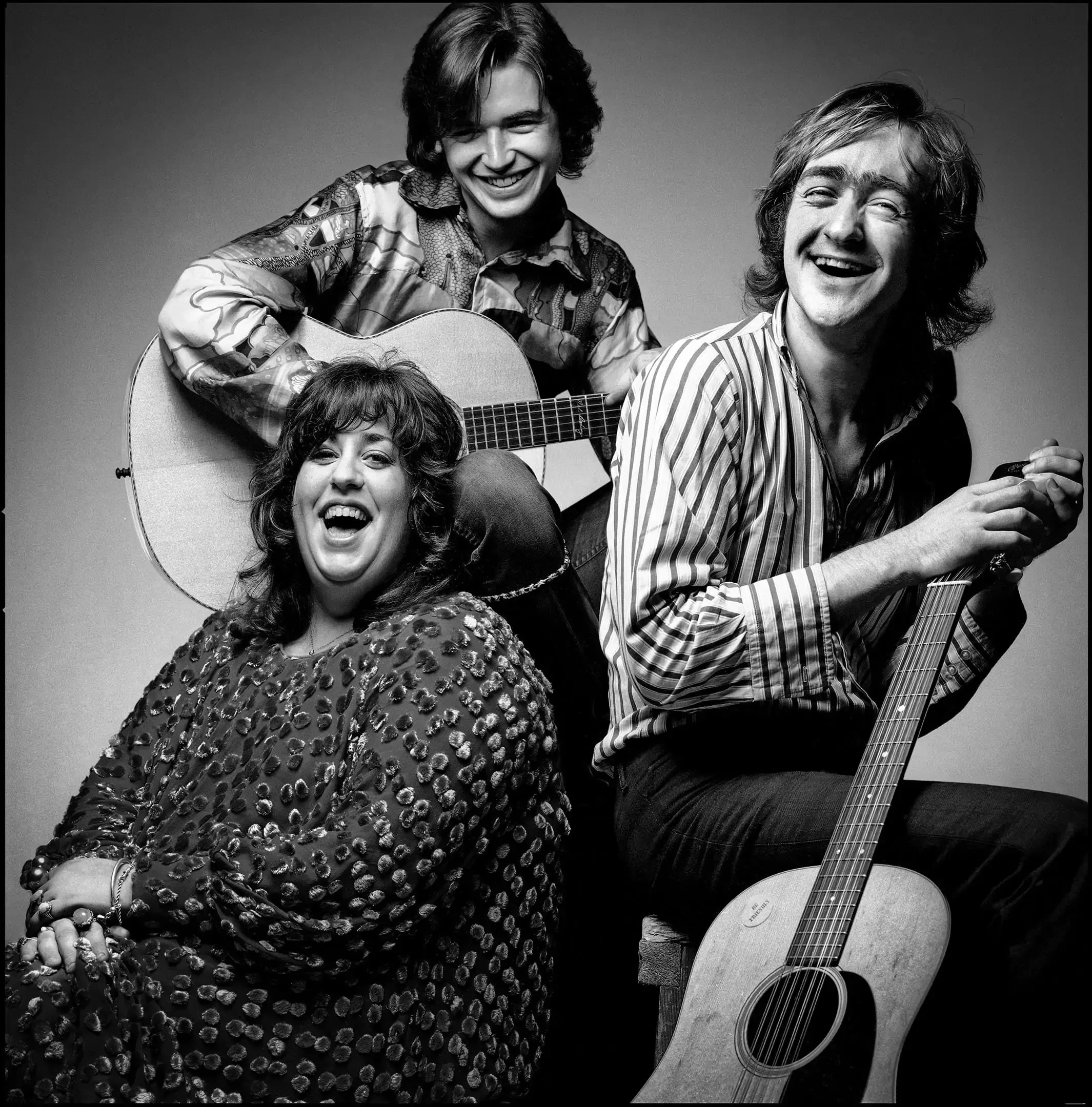 Mama Cass, Dave Mason & Ned Donheny 2 – Clive Arrowsmith